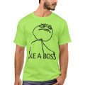 Like a Boss Rage Comic Meme T-Shirt | Zazzle