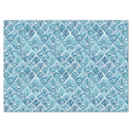 MERM ARMOR Coral Mermaid Scales Fabric | Zazzle