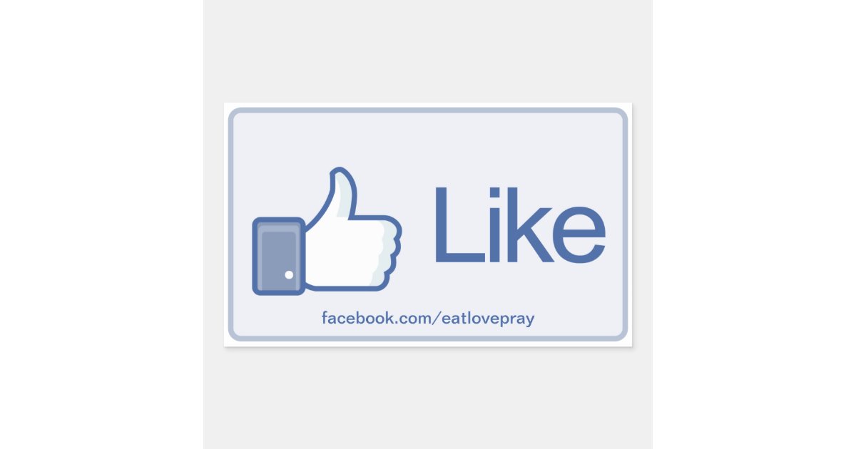 Like Button - Promotional stickers | Zazzle