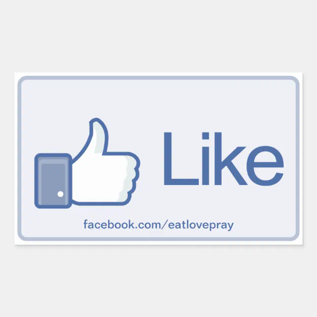 Like Button - Promotional stickers | Zazzle