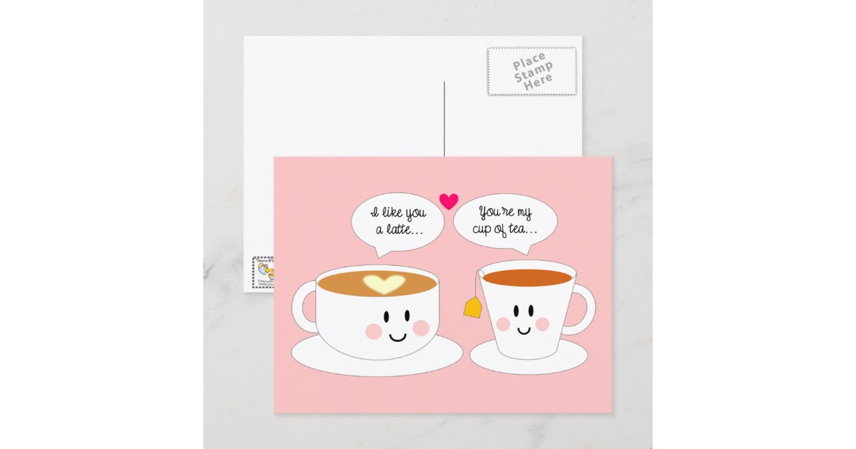 Like You A Latte Post Card | Zazzle
