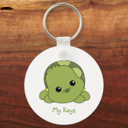 Lil Baby Turtle Keychain | Zazzle