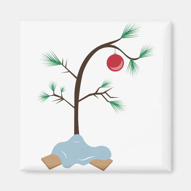 Lil Christmas Tree Magnet | Zazzle