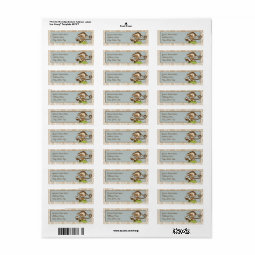 Lil Cute Monkey Address Labels | Zazzle