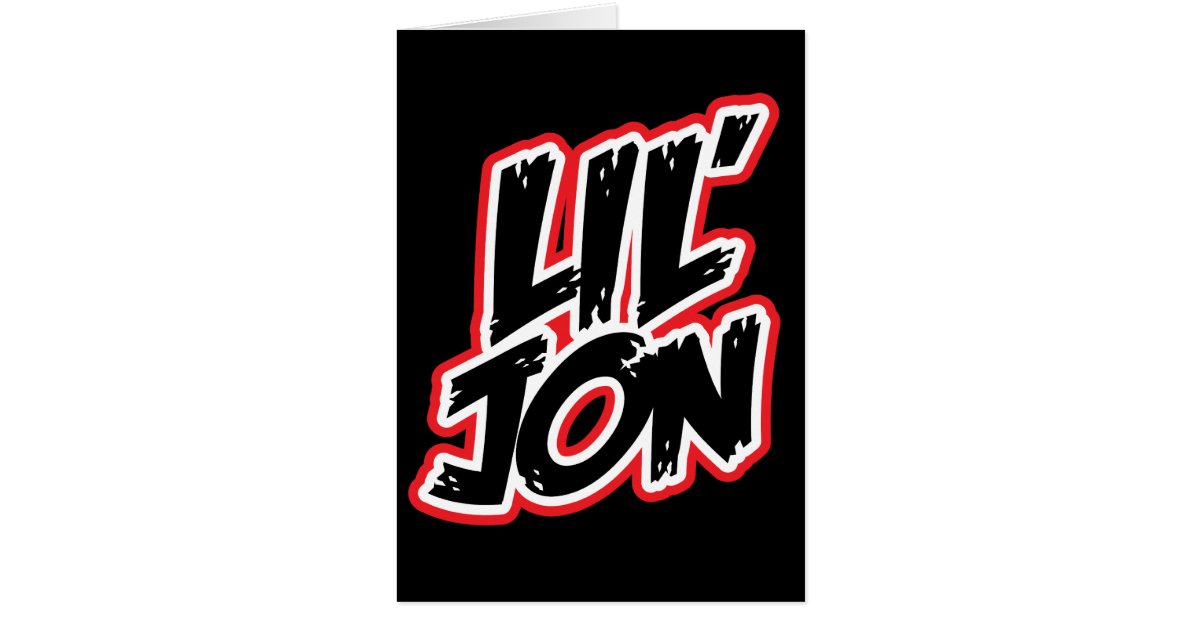 Lil Jon "Basic Logo" | Zazzle