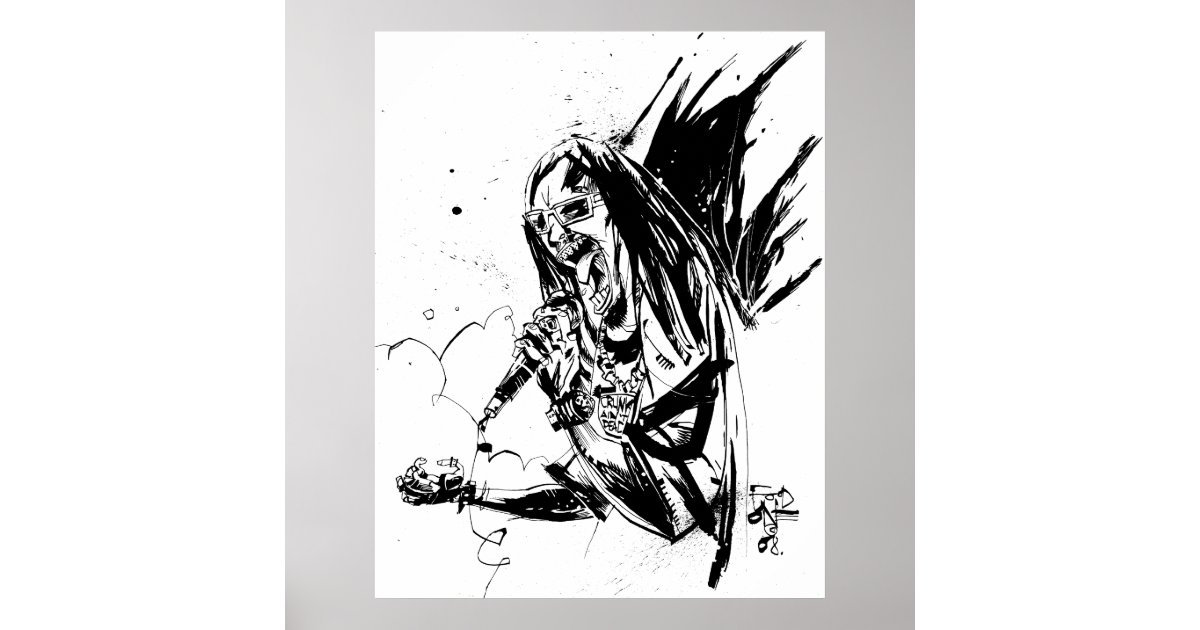 Lil Jon "Collaboration by Jim Mahfood and Lil Jon" Poster | Zazzle