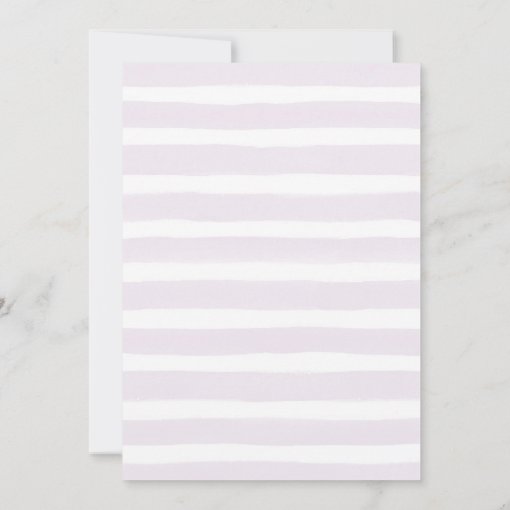 Lilac Floral Birthday Party Invitation | Zazzle