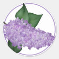 Lilac Flower Stickers | Zazzle