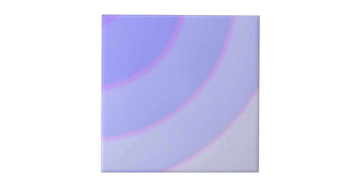 Lilac Swirls Ceramic Tile | Zazzle
