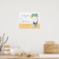 Lilo and Stitch Baby Shower Welcome Sign | Zazzle