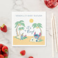 Lilo and Stitch Beach | Boy Baby Shower Napkins | Zazzle