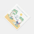 Lilo and Stitch Beach | Boy Baby Shower Napkins | Zazzle
