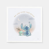 Lilo and Stitch | Over the Moon - Boy Baby Shower Napkins | Zazzle