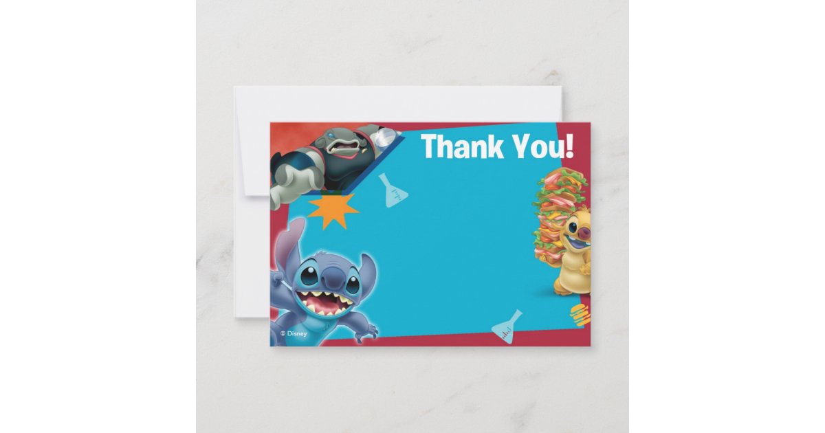 Lilo And Stitch Thank You Cards Zazzle