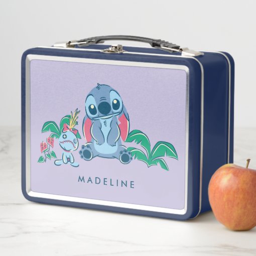 Lilo & Stich | Stitch & Scrump Metal Lunch Box | Zazzle