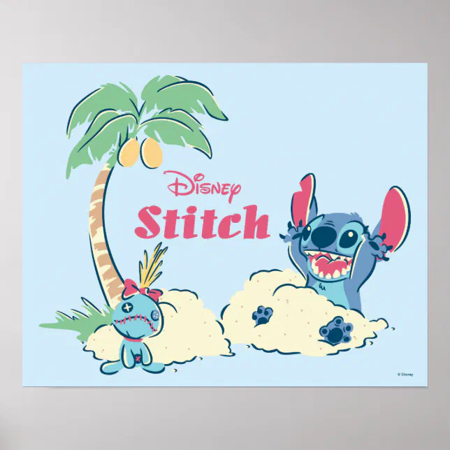 Lilo & Stitch | Ohana Means Family Poster | Zazzle