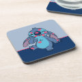 Lilo & Stitch | Stitch Covered in Kisses Beverage Coaster | Zazzle