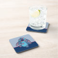 Lilo & Stitch | Stitch Covered in Kisses Beverage Coaster | Zazzle