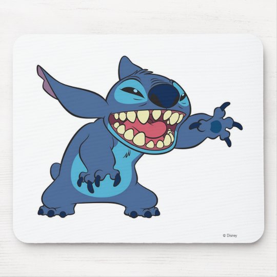 Lilo & Stitch Stitch teeth Mouse Pad | Zazzle.com