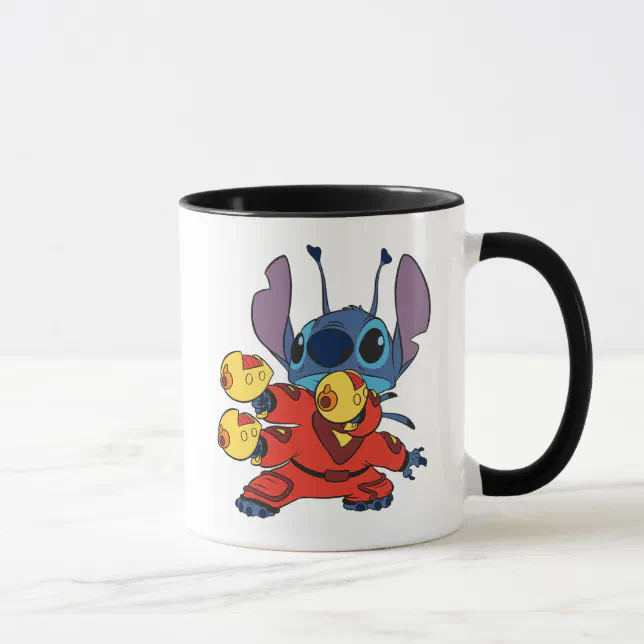 Lilo & Stitch's Stitch with Ray Guns Mug | Zazzle