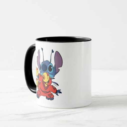 Lilo & Stitch's Stitch with Ray Guns Mug | Zazzle