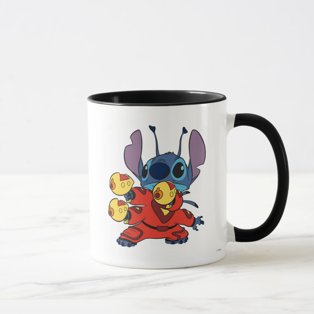 Lilo & Stitch's Stitch with Ray Guns Mug | Zazzle