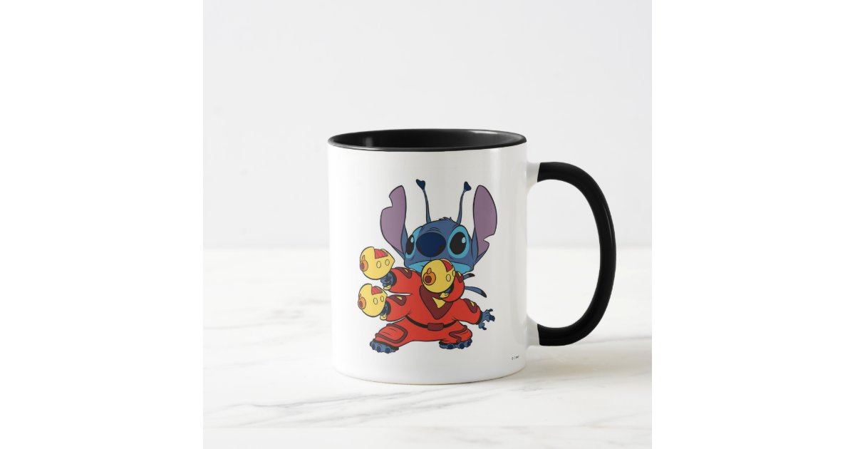 Lilo & Stitch's Stitch with Ray Guns Mug | Zazzle