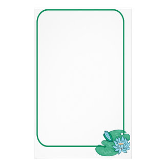 Lily Pad Stationery | Zazzle