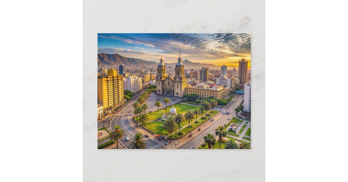 Lima, Peru Postcard | Zazzle