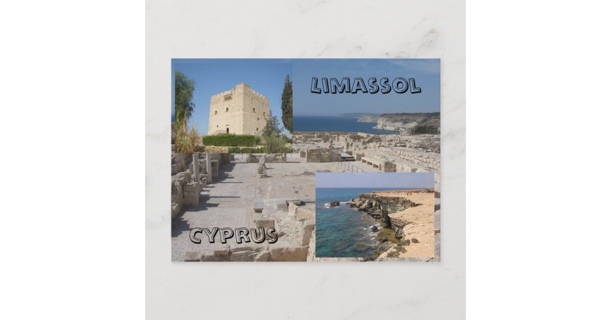 Limassol, Cyprus Postcard | Zazzle