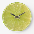 Lime Clock | Zazzle