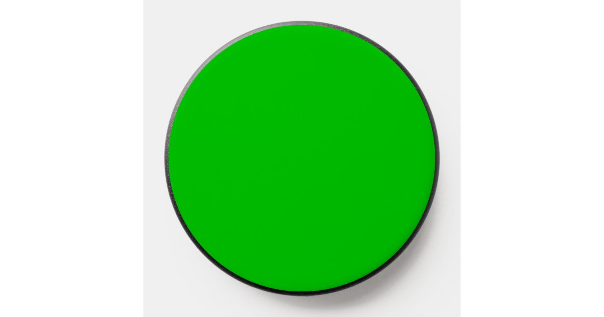 Lime Green PopSocket | Zazzle