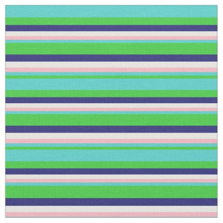Lime Green, Turquoise and Blue Fashion Plaid Fabric | Zazzle