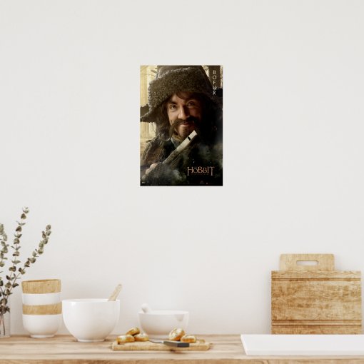 Limited Edition Artwork: Bofur Poster | Zazzle