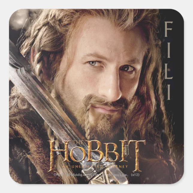 Limited Edition Artwork: Fili Square Sticker | Zazzle