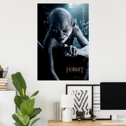Limited Edition Artwork: GOLLUM™ Poster | Zazzle