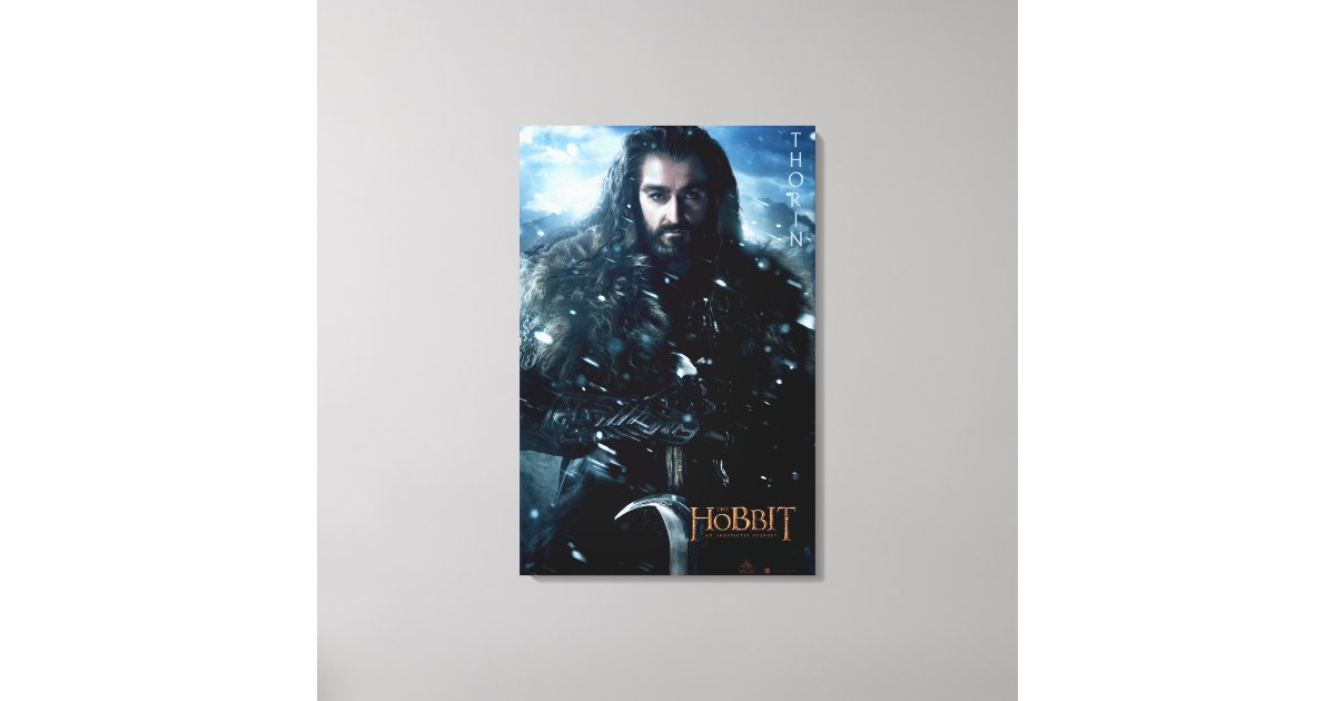 Limited Edition Artwork: THORIN OAKENSHIELD™ Canvas Print | Zazzle