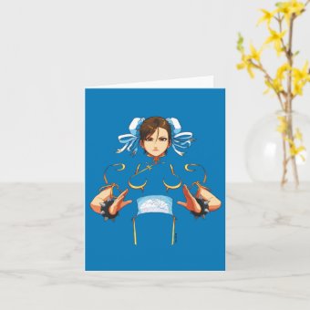 Limited Edition - Chun Li Card | Zazzle