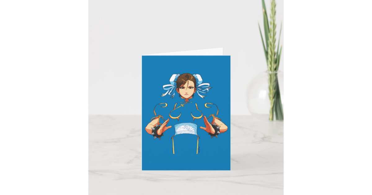 Limited Edition - Chun Li Card | Zazzle