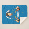 Limited Edition - Chun Li Sherpa Blanket | Zazzle