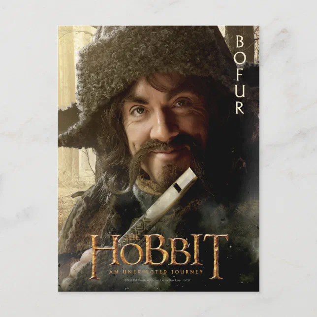 Limited EditionArtwork: Bofur Postcard | Zazzle