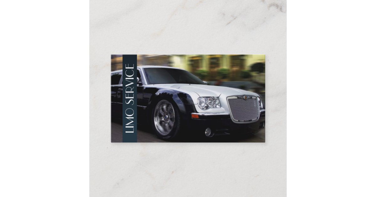 Limo, Limousines Service, Taxi Driver Business Business Card | Zazzle