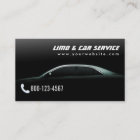 Taxi Service Elegant Leather Professional Driver Business Card | Zazzle.com