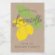 Limoncello Label, Small bottle, mini bottle Food Label | Zazzle