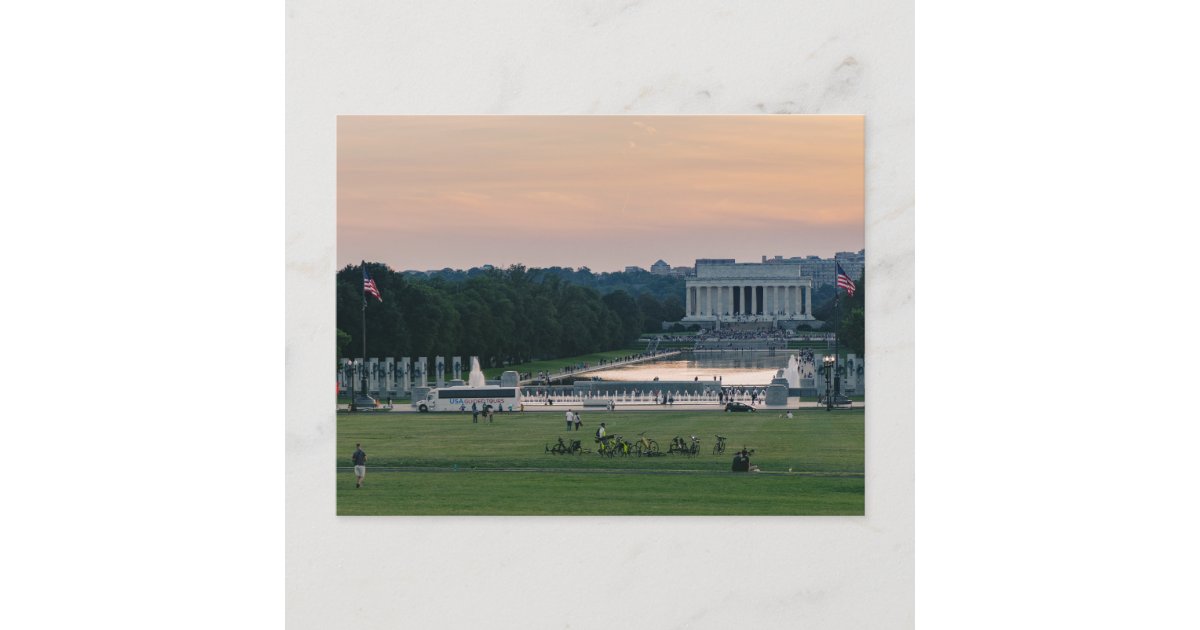 Lincoln Memorial Postcard | Zazzle