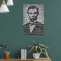 Lincoln Mosaic Poster | Zazzle