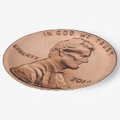 Lincoln Penny Paper Plates | Zazzle