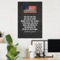 Lincoln Quote - Gettysburg Address Poster | Zazzle