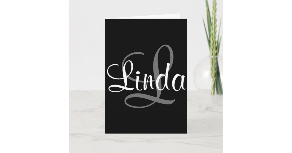 ***LINDA*** HAPPY BIRTHDAY TO "YOU"!!!! CARD | Zazzle