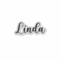 Linda Name - Handwritten Calligraphy Sticker | Zazzle